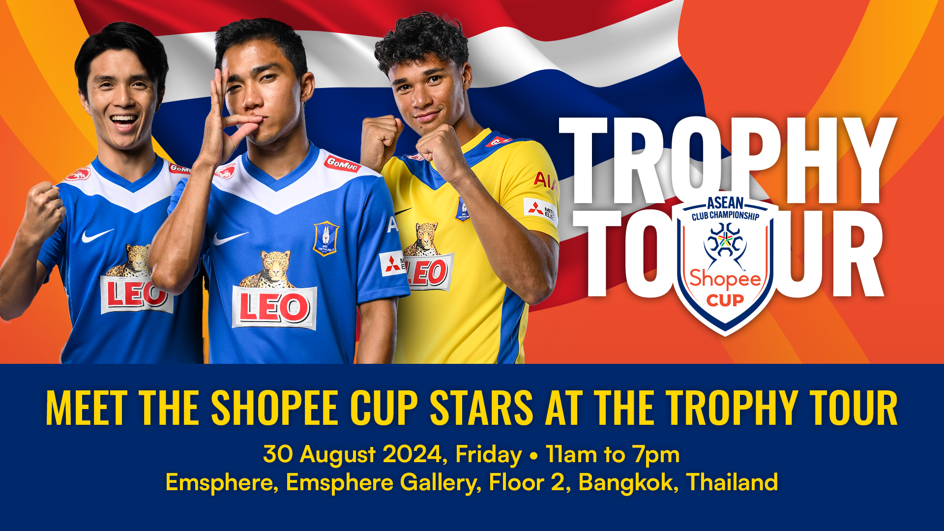 THE SHOPEE CUP™ TROPHY TOUR JOURNEY CONTINUES - NEXT DESTINATION ...