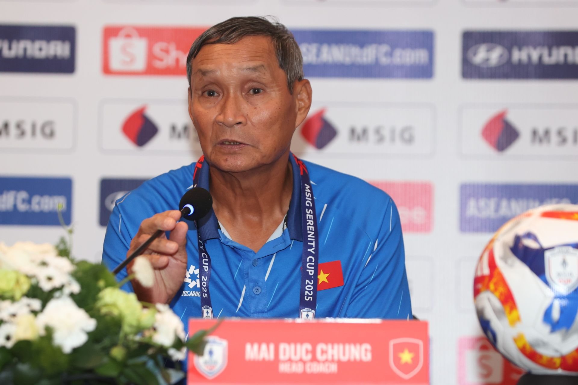 Vietnam Head Coach Mai Đức Chung Targets MSIG Serenity Cup™ Final