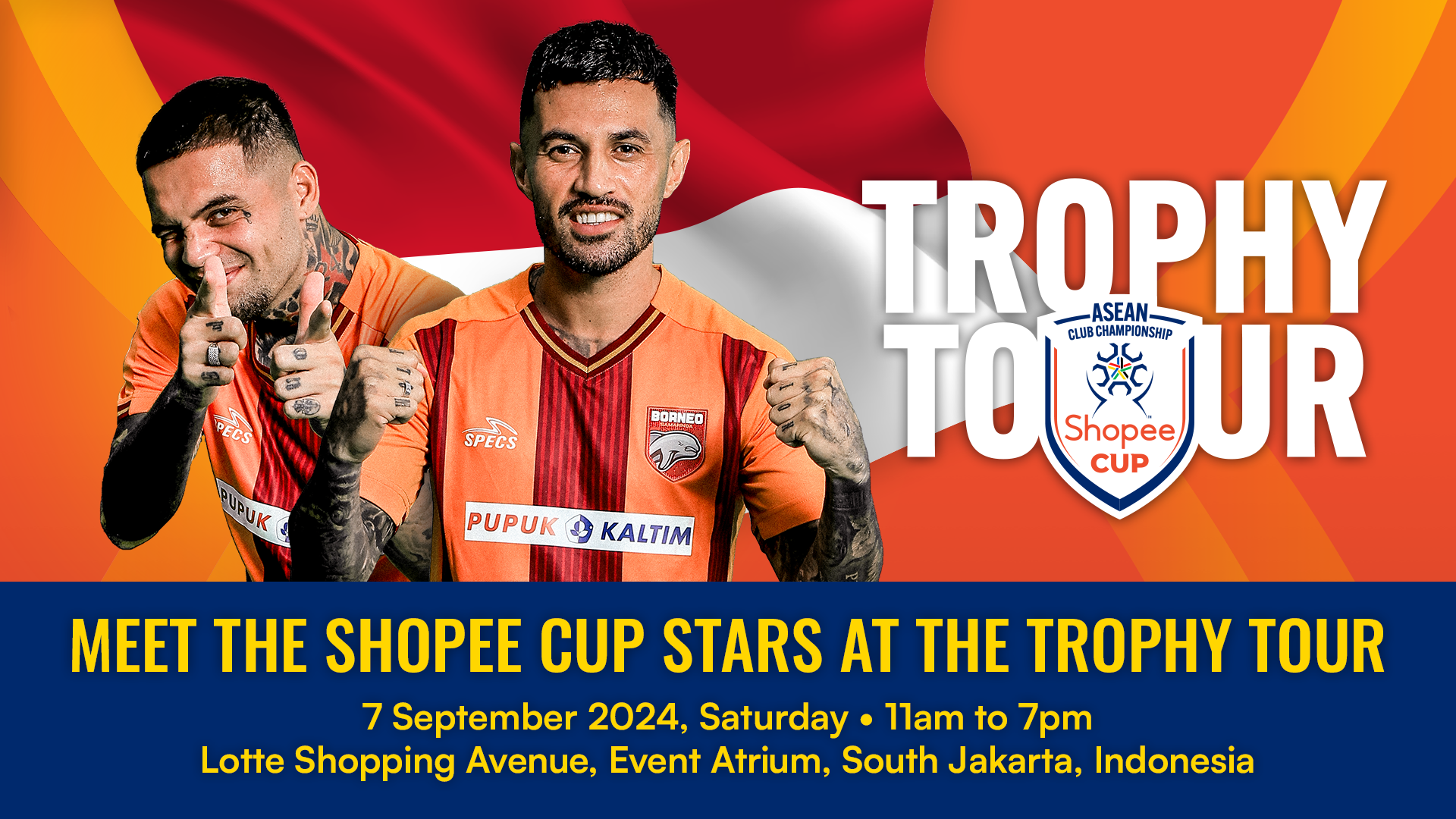 THE ASEAN CLUB CHAMPIONSHIP SHOPEE CUP™ TROPHY HEADS TO JAKARTA NEXT ...