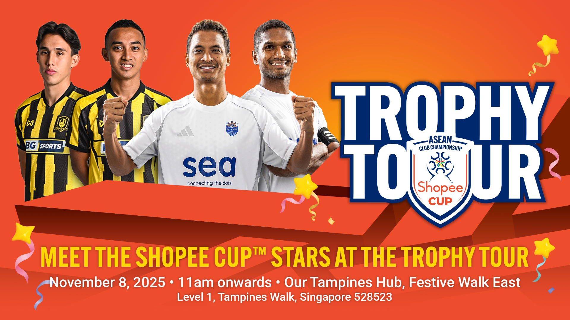 THE SHOPEE CUP™ TROPHY TOUR RETURNS FOR SEASON TWO WITH ITS FIRST STOP ...
